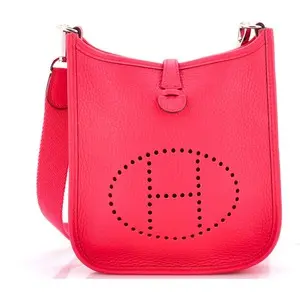 Hermès Evelyne Bag Gen Iii Clemence Tpm - Pink