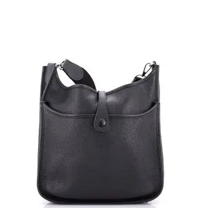 Hermès Evelyne Bag Gen Iii Clemence Pm - Black