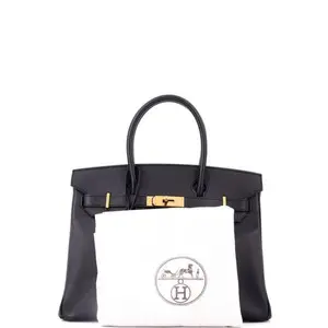 Hermès Birkin Handbag Epsom With Gold Hardware 30 - Black