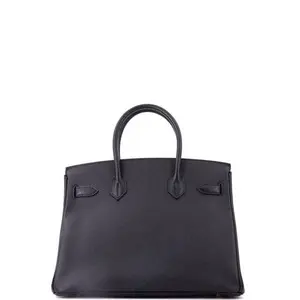 Hermès Birkin Handbag Epsom With Gold Hardware 30 - Black