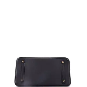 Hermès Birkin Handbag Epsom With Gold Hardware 30 - Black