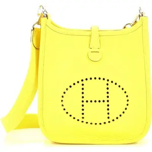 Hermès Evelyne Bag Gen Iii Clemence Tpm - Yellow