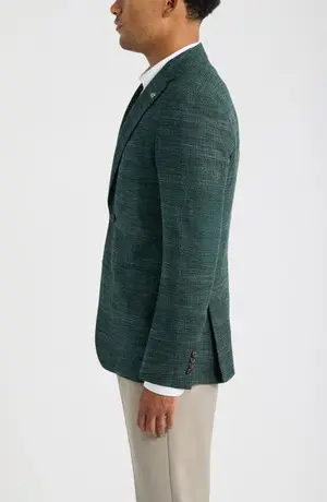 JACK VICTOR Midland Windowpane Sport Coat