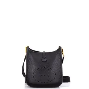 Hermès Evelyne Bag Gen Iii Clemence Tpm - Black