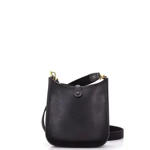 Hermès Evelyne Bag Gen Iii Clemence Tpm - Black