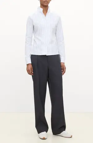Theory Stripe Tailored Shirt