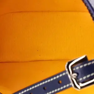Goyard Hirondelle Shoulder Bag Coated Canvas And Leather - Blue