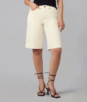 LOLA DENIM Seville High Rise Gaucho Jeans - Raw