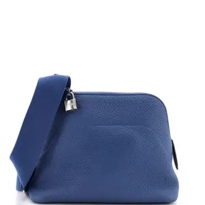 Hermès Bolide Messenger Bag Togo - Blue