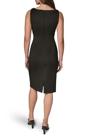 Donna Karan New York Sweetheart Neck Sheath Dress