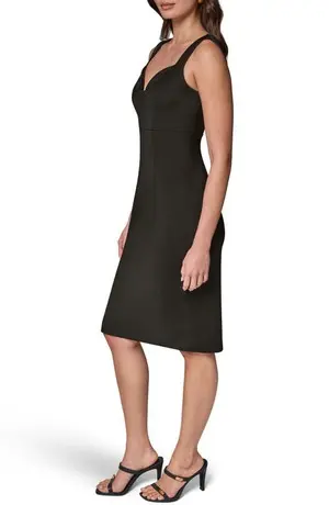 Donna Karan New York Sweetheart Neck Sheath Dress