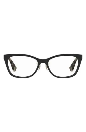 Kate Spade New York Posi 53mm Cat Eye Optical Glasses - Black