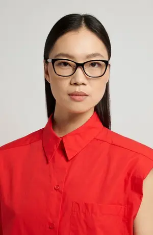 Kate Spade New York Posy Cat Eye Optical Glasses - Black