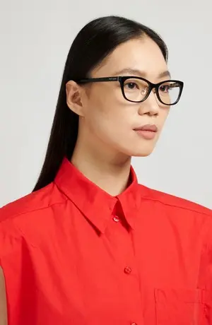 Kate Spade New York Posy Cat Eye Optical Glasses - Black