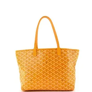 Goyard Artois Tote Coated Canvas Pm - Yellow