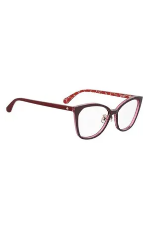 Kate Spade New York Zahra Cat Eye Eyeglasses - Red