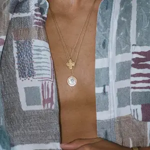 &LIVY Saint Christopher Expandable Necklace