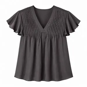 MUCHE & MUCHETTE Hailey Top - Grey