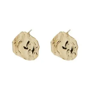 Argento Vivo The Ruffle Post Earring - Gold