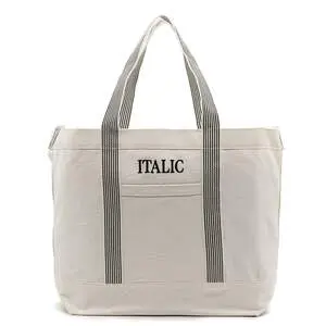 ITALIC Beach Tote - White