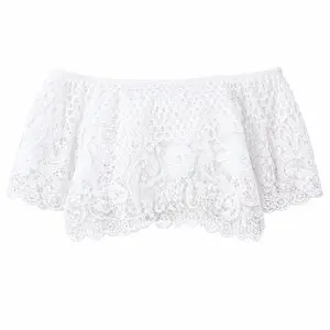 MUCHE & MUCHETTE Banko Crop Top - White