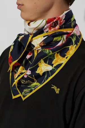 Kenzo Silk Scarf - Multicolour