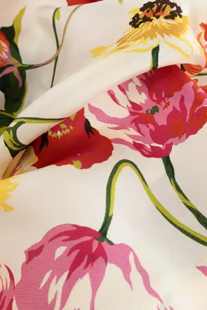 Kenzo Silk Scarf - Multicolour
