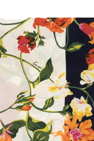 Kenzo Silk Scarf - Multicolour