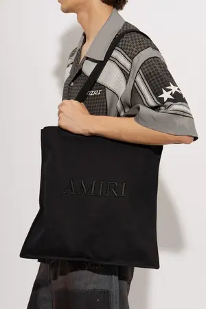 Amiri Cotton Bag With Embroidered Logo