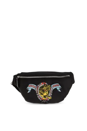 Kenzo Belt Bag With Logo - Black