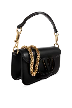 Valentino Garavani Full-grain Leather Shoulder Bag