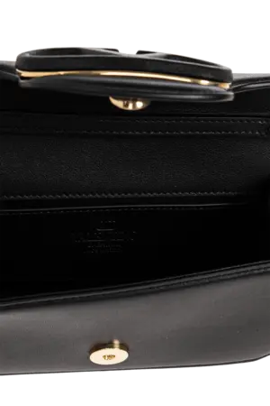 Valentino Garavani Full-grain Leather Shoulder Bag