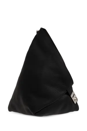 FERRAGAMO Leather Backpack `twins - Black