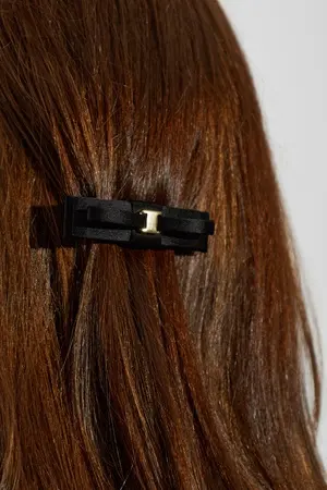 FERRAGAMO Satin Hair Clip