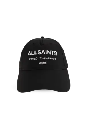 ALLSAINTS Baseball Cap "undergrnd - Black