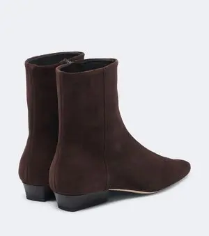 Staud Wally Suede Ankle Boots