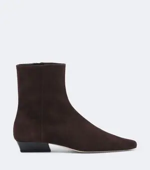 Staud Wally Suede Ankle Boots