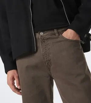 FRAME Straight Jeans - Brown