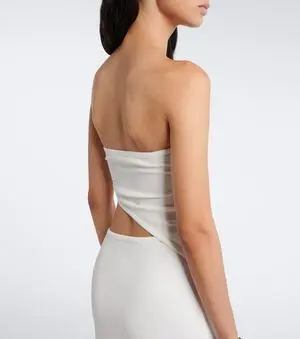 Christopher Esber Embellished Cutout Jersey Maxi Dress