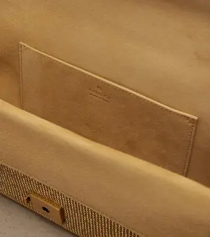 Gucci Dionysus Small Embellished Suede Shoulder Bag