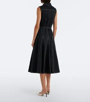EMILIA WICKSTEAD Monique Midi Dress