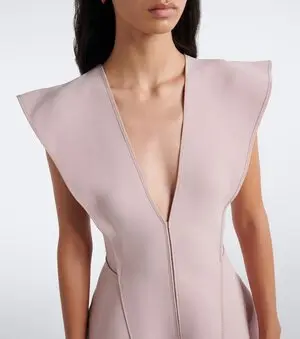 Maticevski Merit Paneled Maxi Dress