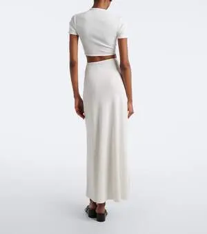 Christopher Esber Gathered Maxi Skirt