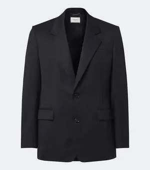 Saint Laurent Wool Gabardine Blazer