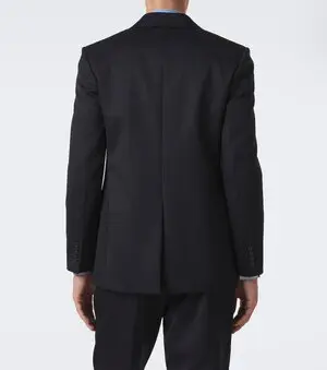 Saint Laurent Wool Gabardine Blazer
