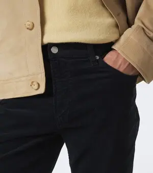 FRAME Modern Cotton Corduroy Straight Pants