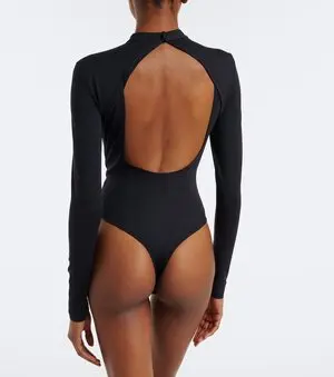 NORBA Long Sleeve Cutout Bodysuit