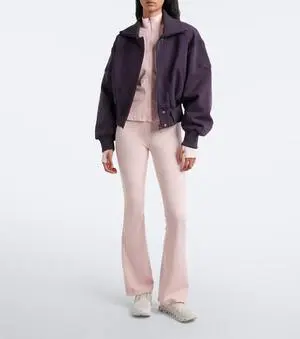 Adidas By Stella McCartney Cotton-blend Bomber Jacket