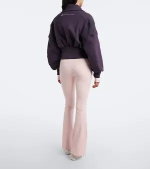Adidas By Stella McCartney Cotton-blend Bomber Jacket