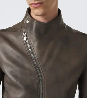 Rick Owens Release Leather Biker Jacket